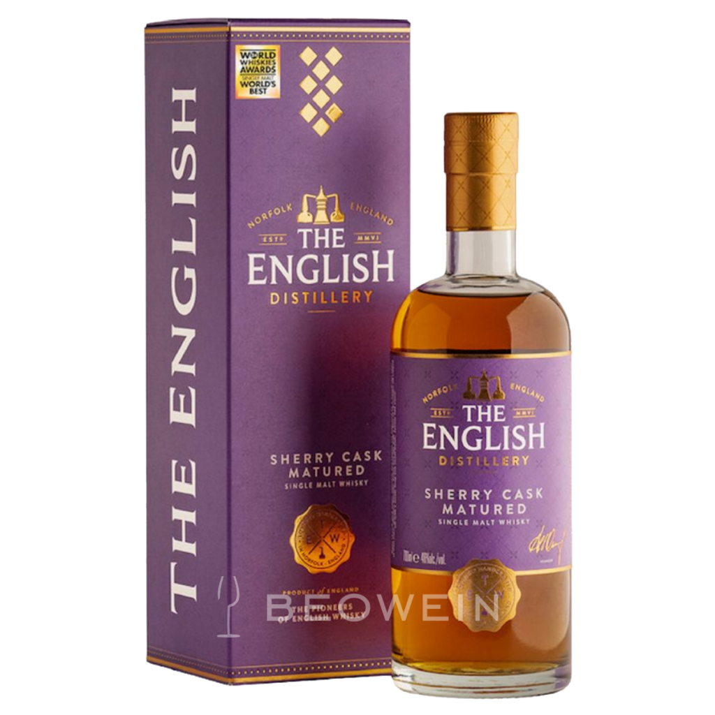 The English Whisky Sherry Cask Matured 0,7 l - BEOWEIN