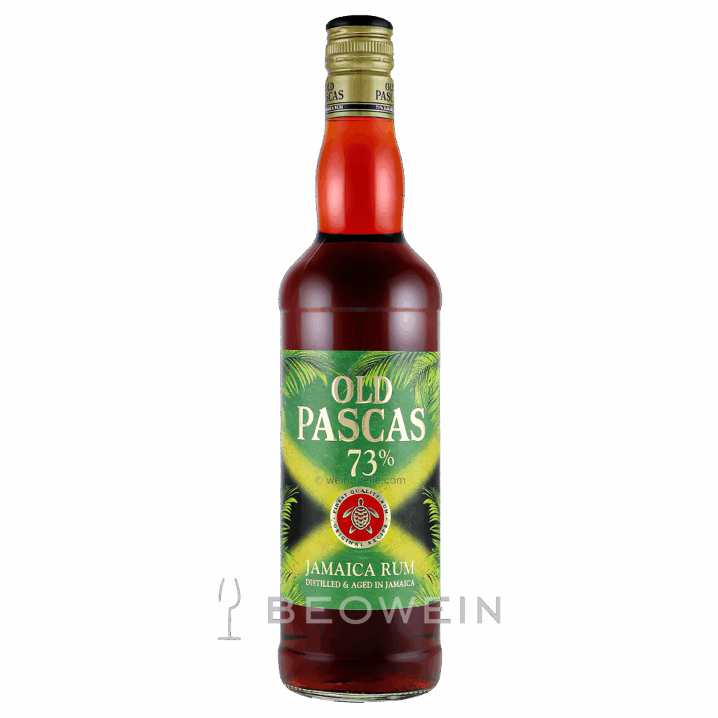 Old Pascas Jamaica Rum 73% 0,7 l - BEOWEIN