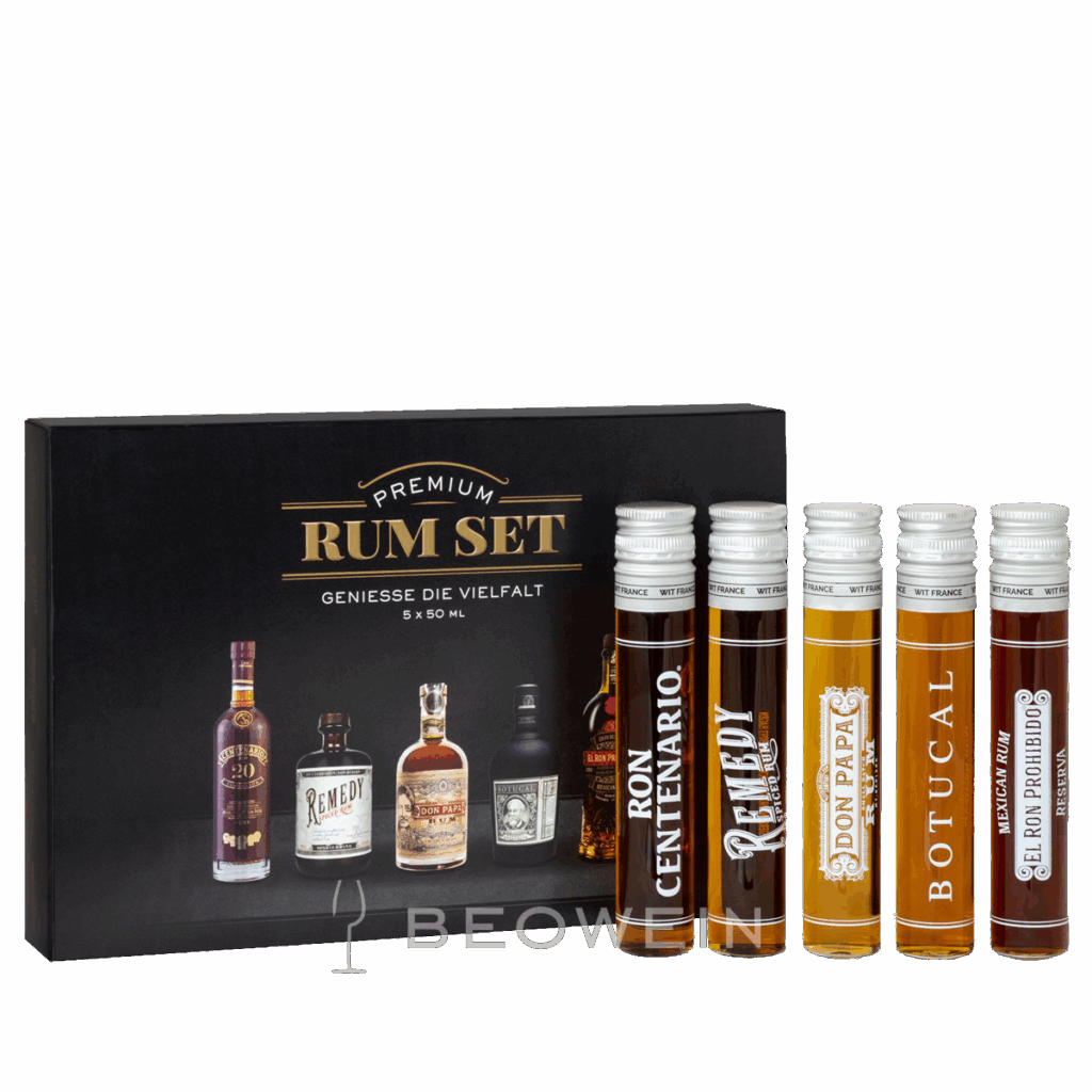 Rum Tasting Set Premium 5 x 50 ml - BEOWEIN