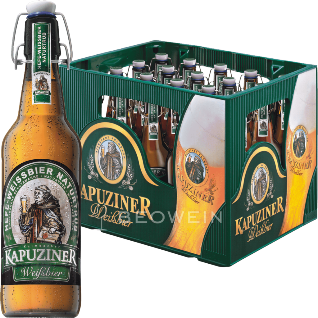 Kapuziner Hefe-Weissbier Naturtrüb 18x0,5 l - BEOWEIN
