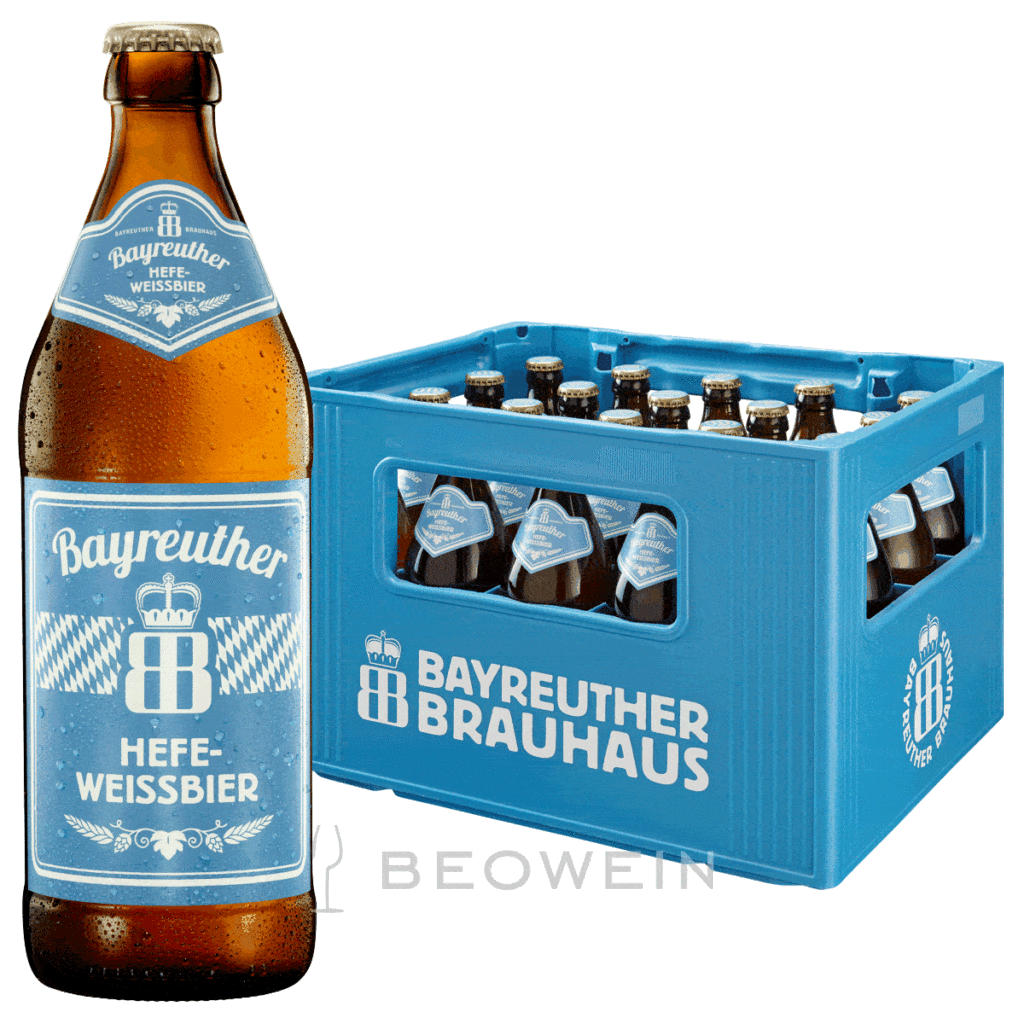 Bayreuther Hefe-Weissbier 18x0,5 l - BEOWEIN