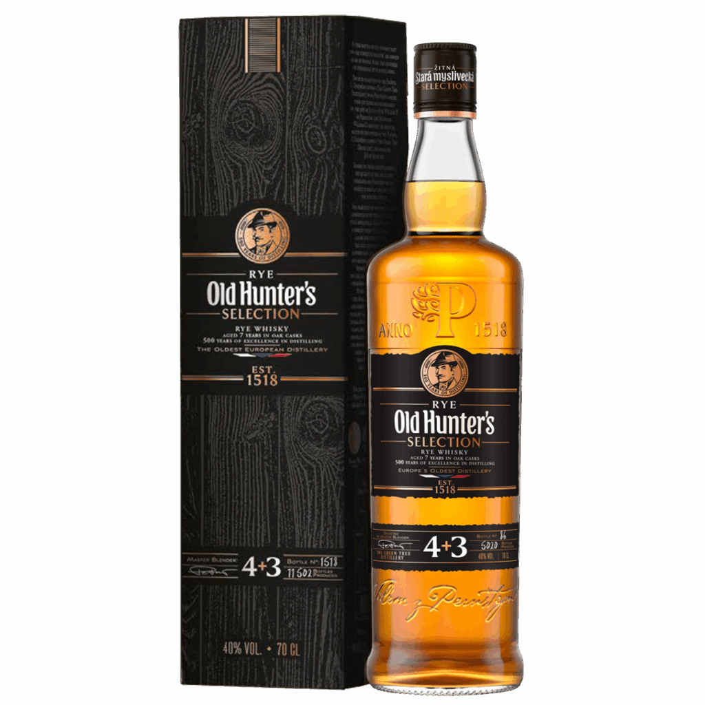Old Hunters Selection Rye Whisky 7 Jahre 0,7 l - BEOWEIN