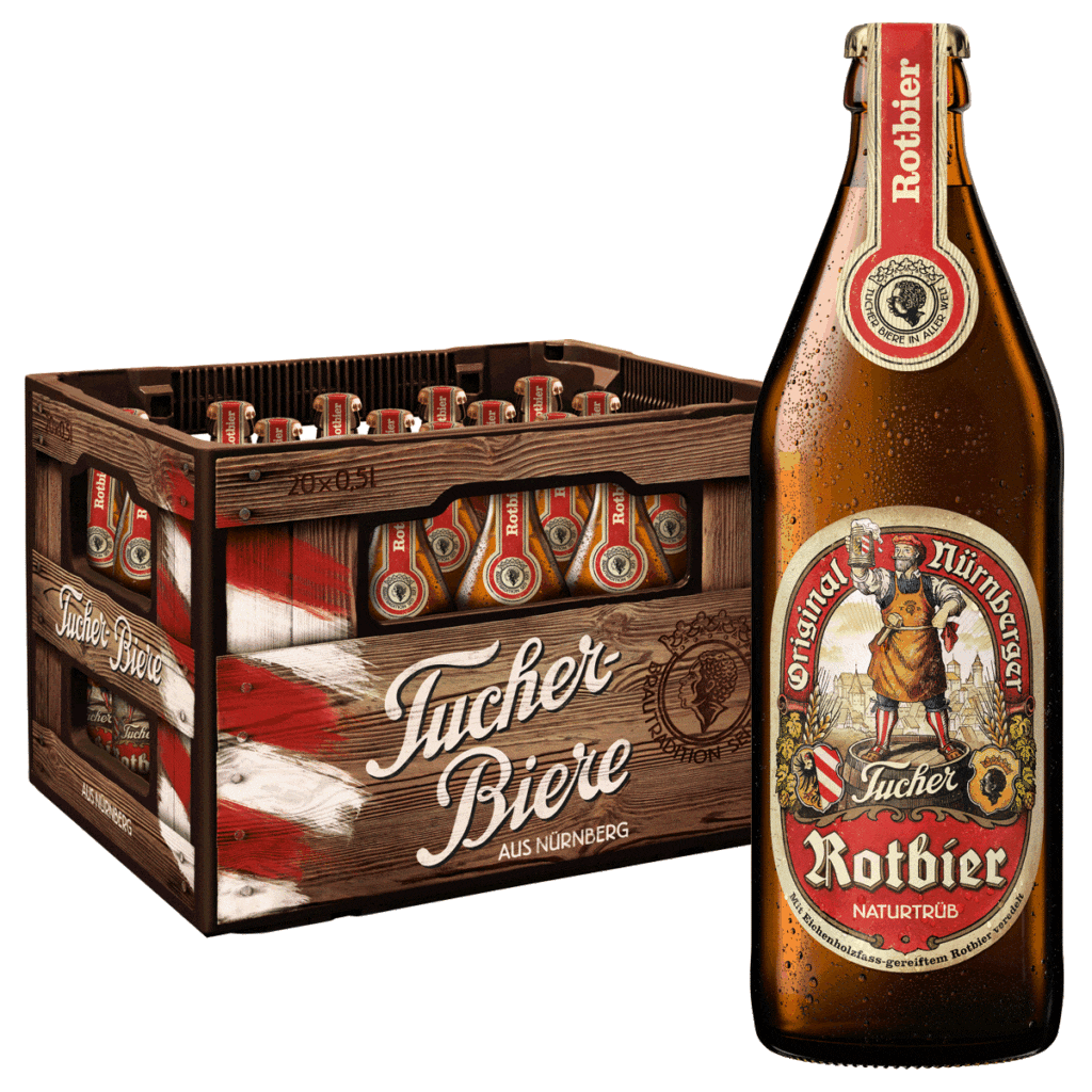 Tucher Original Nürnberger Rotbier 18x0,5 l - BEOWEIN