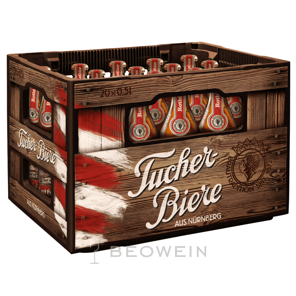 Tucher Original Nürnberger Rotbier 18x0,5 l - BEOWEIN